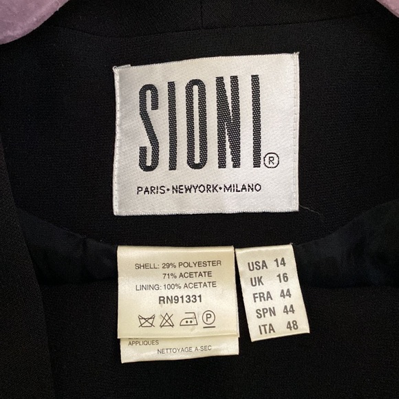 Sioni | Jackets & Coats | Womens Formal Sioni Vintage 4 Elegant Clasp ...